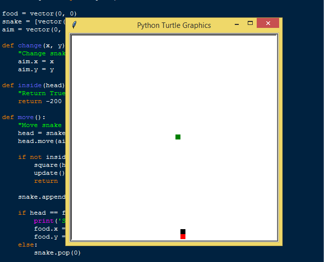 Snake Game Using Turtle In Python Free Source Code Free Source Code Projects And Tutorials